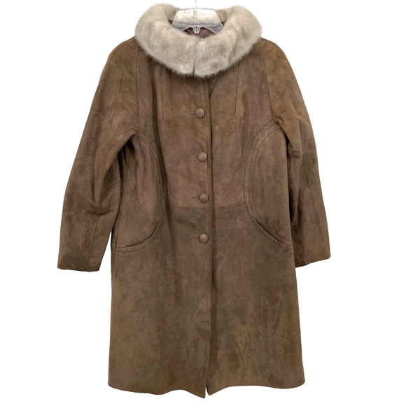 Highlander | Jackets & Coats | Vintage Highlander Brown Leather Suede ...